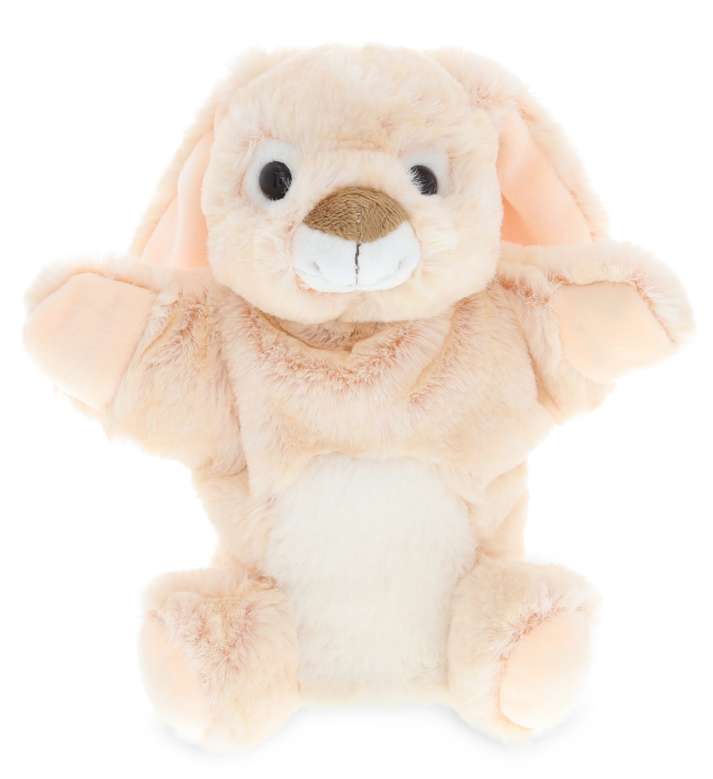 Rabbit – Super Soft Plush Hand Puppet - DolliBu