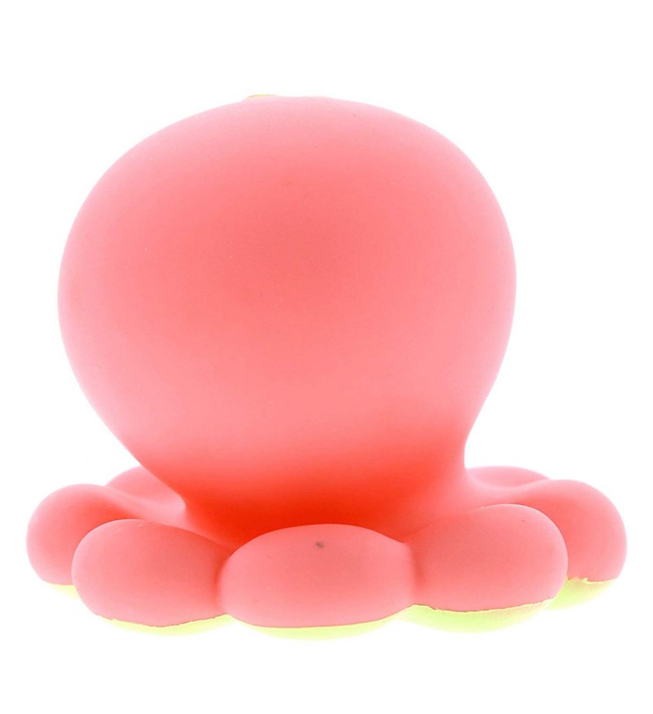 Pink Octopus – Squirter Bath Toy - DolliBu
