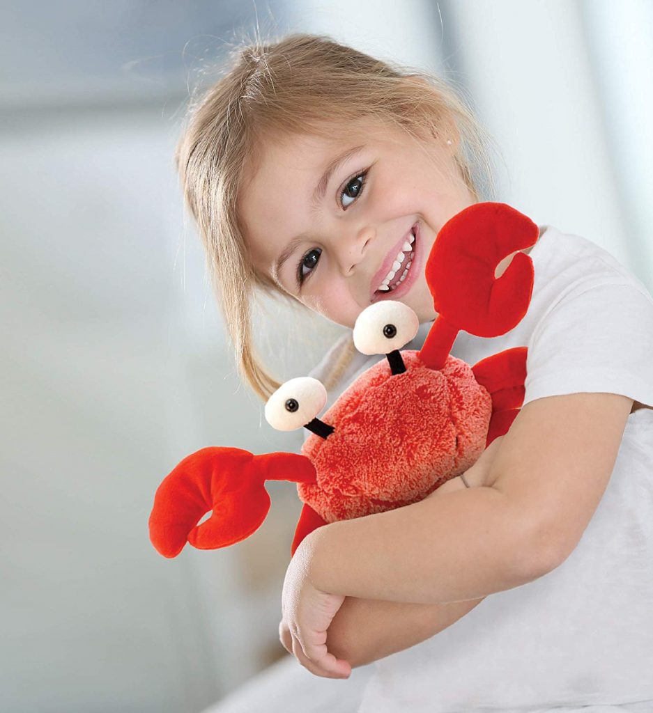 Red Crab 12 Inch – Super-Soft Plush - DolliBu
