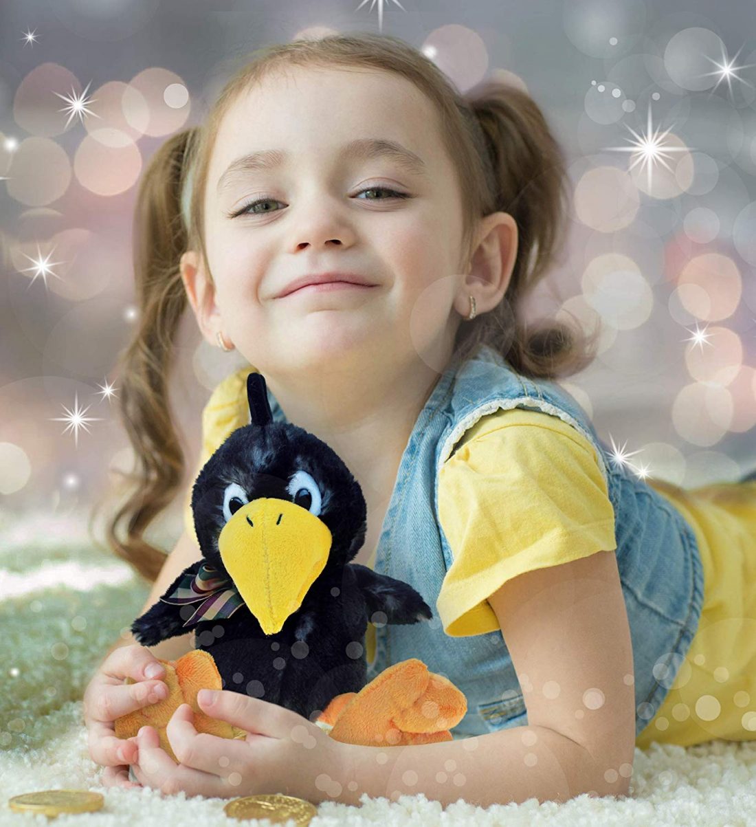 Sitting Crow – Super Soft Plush - DolliBu