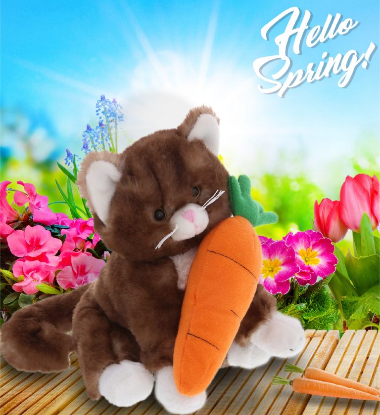 Brown Cat – Super Soft Plush - DolliBu