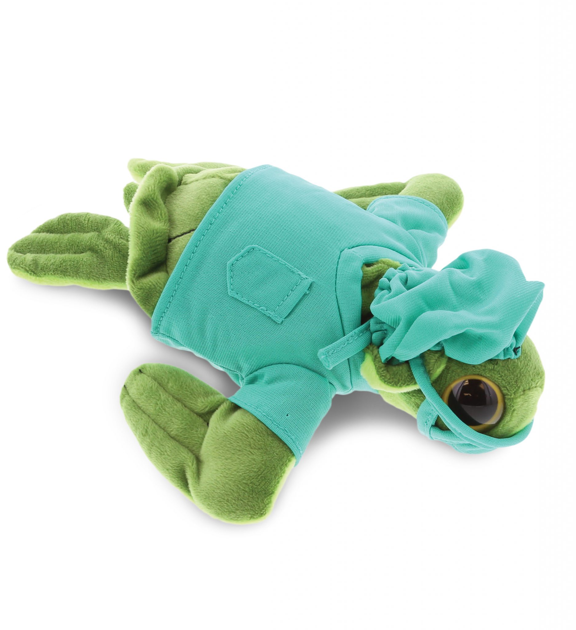 DolliBu Big Eye Sea Turtle Doctor Plush Toy – Super Soft Sea Turtle ...