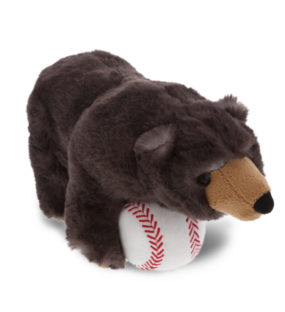 Standing Wild Black Bear – Super Soft Plush - DolliBu