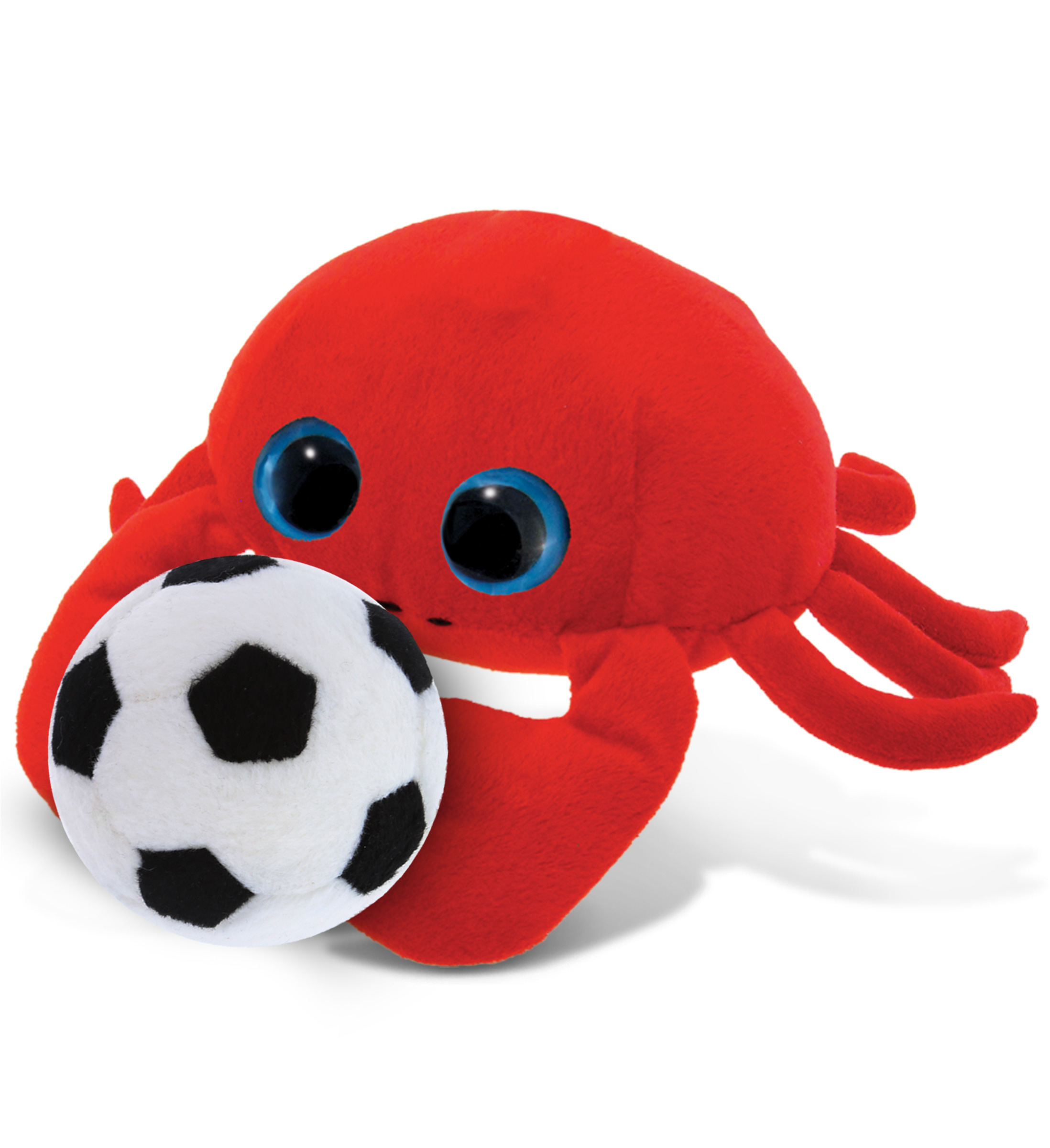 Red Crab – Big Eye 6″ Plush - DolliBu
