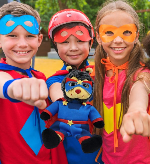 Sitting Bee Super Hero – Super Soft Plush - DolliBu