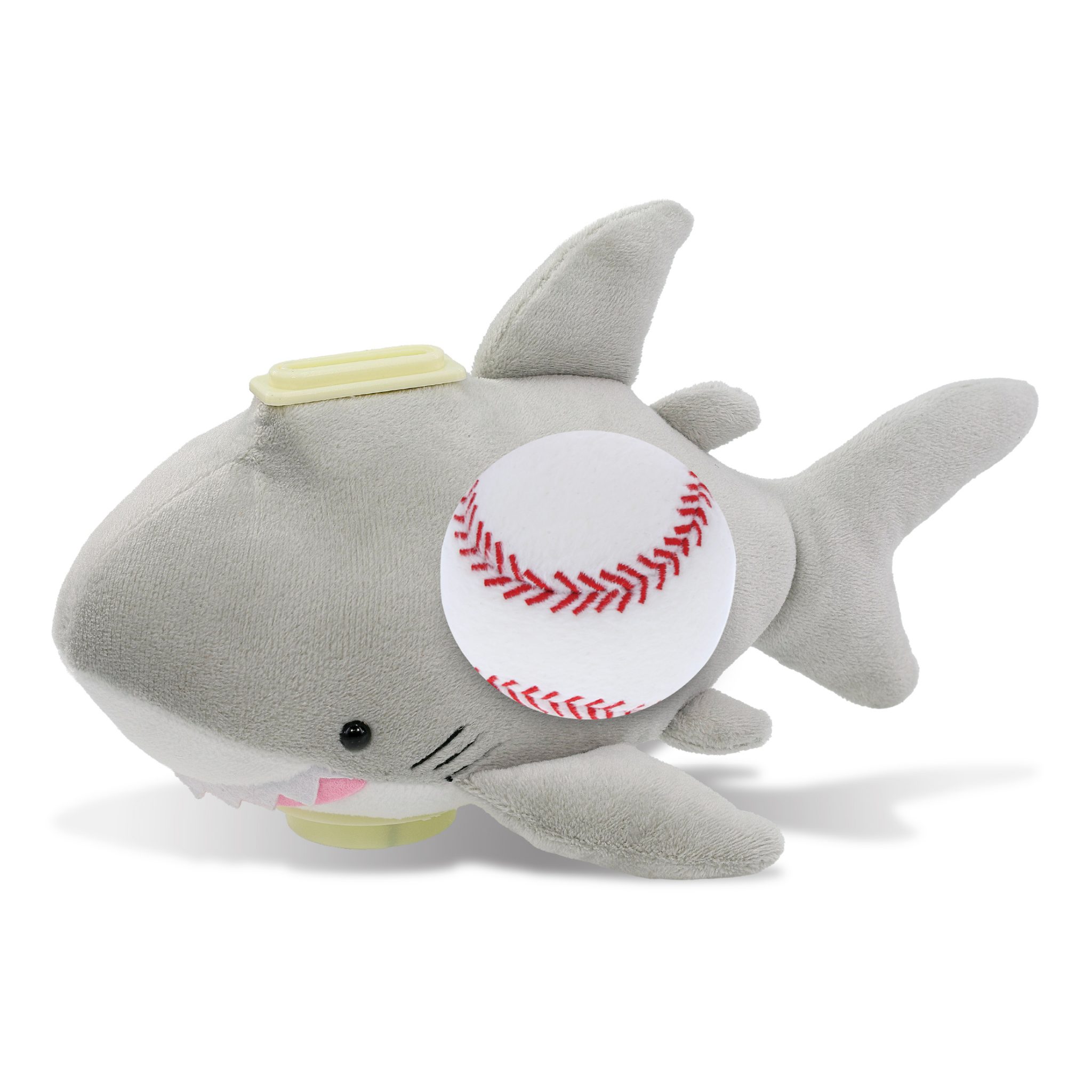 Shark With Baseball Plush – Plush Bank - DolliBu